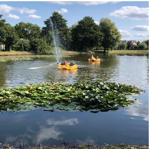 Waterfietsen huren - De Feestmeesters